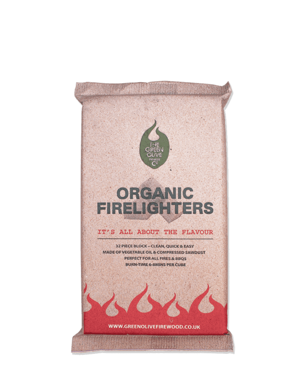 Natural Firelighters | Shop Now | Green Olive Firewood