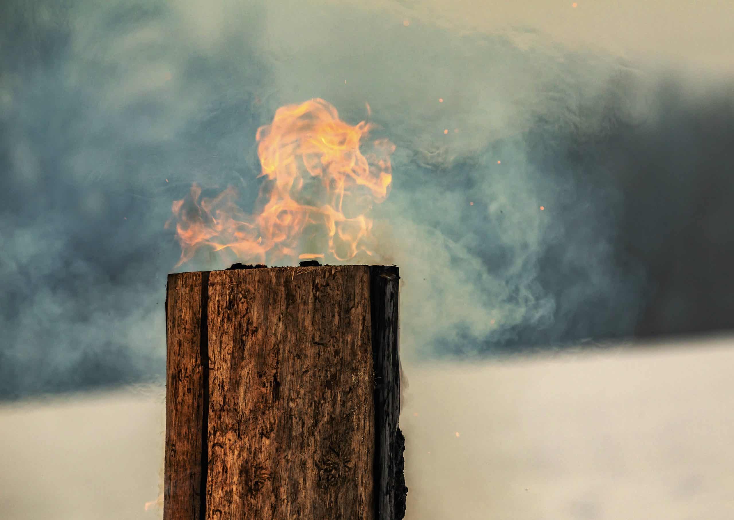 What is a Swedish Torch? - Green Olive Firewood