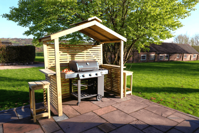 GRILL AND CHILL BBQ HUT - Green Olive Firewood
